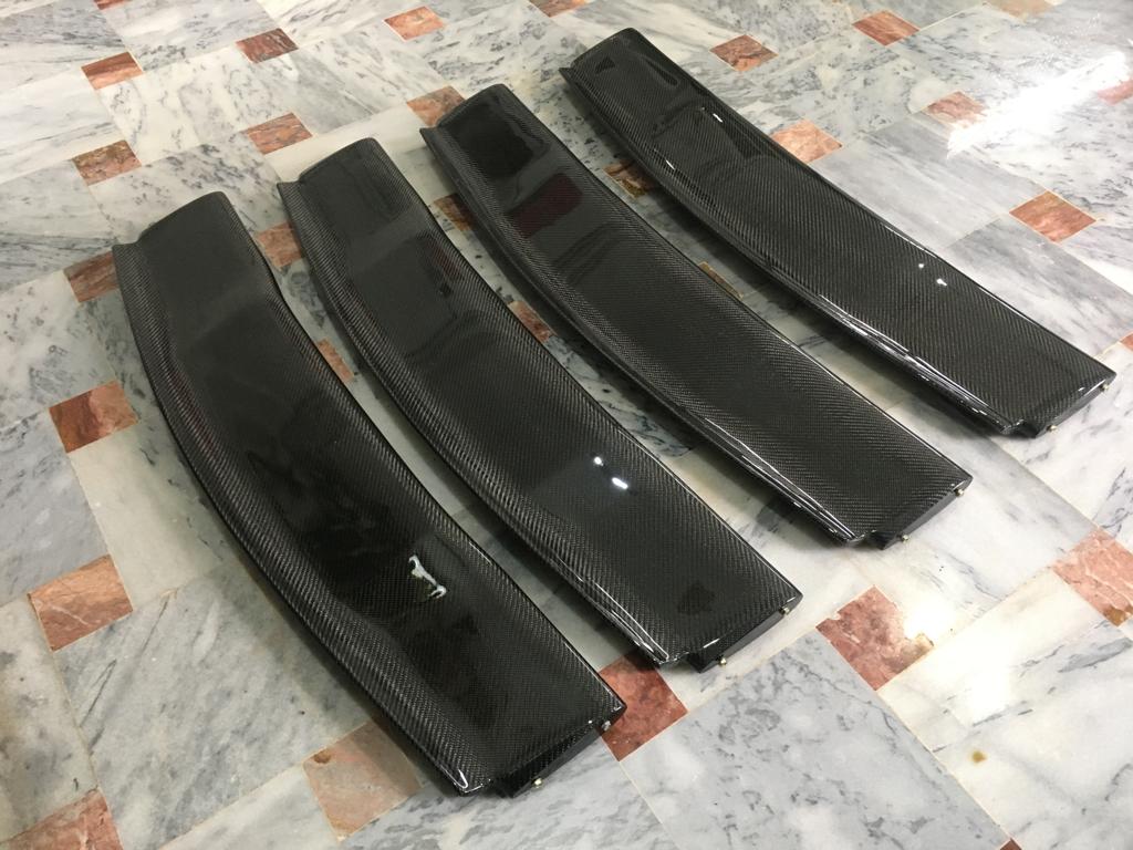 RX7 99 Spec Spoiler Carbon Type-O Wing Insert & End Caps – ZK Motoring