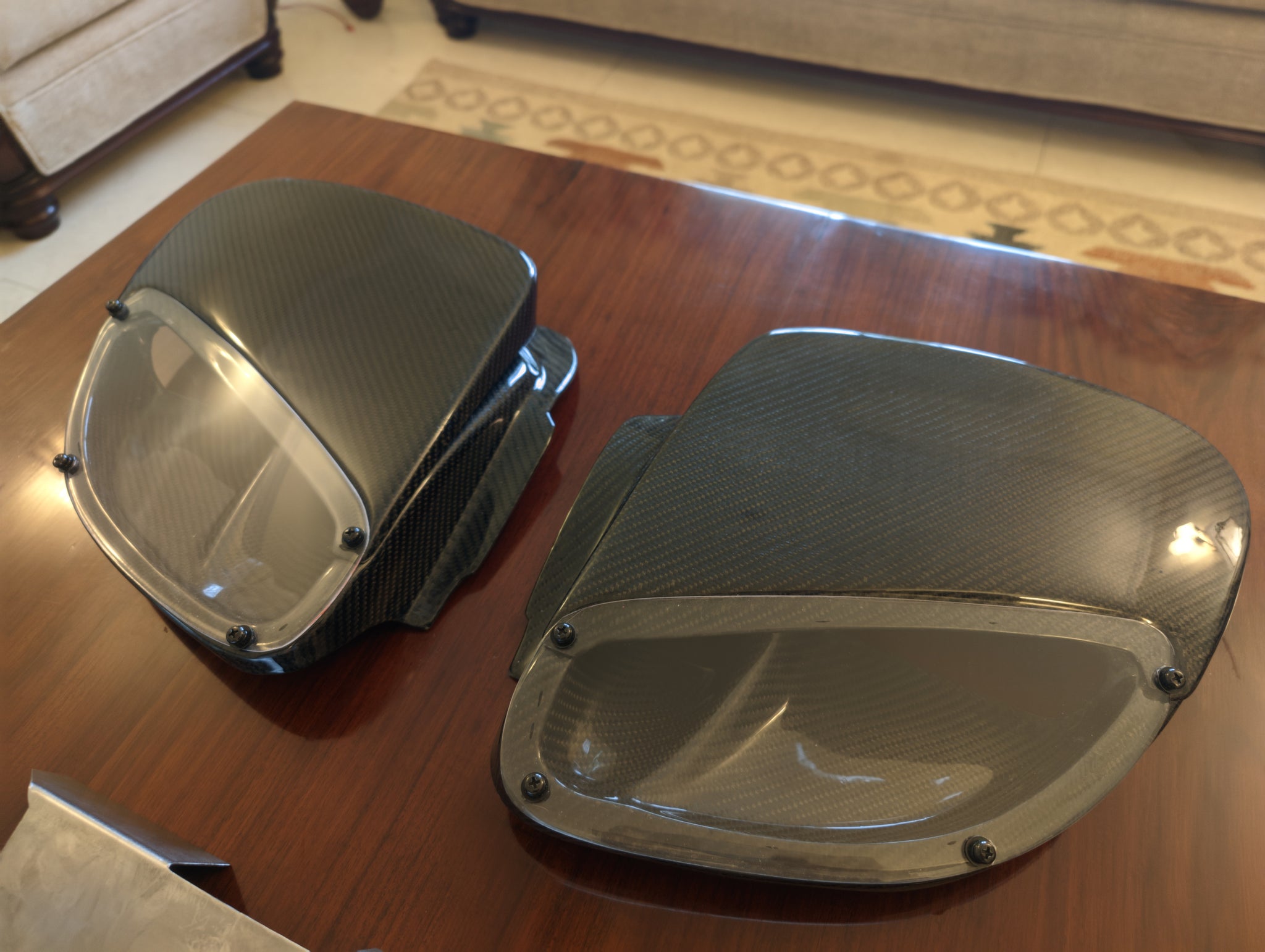 Sleek Headlights Carbon Kit for RX7 FD – ZK Motoring