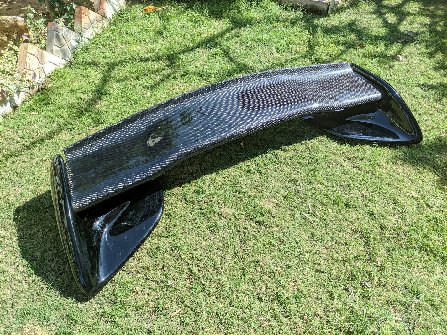 RX7 FD 99 Spec Spoiler w/ Carbon Insert & End Caps – ZK Motoring