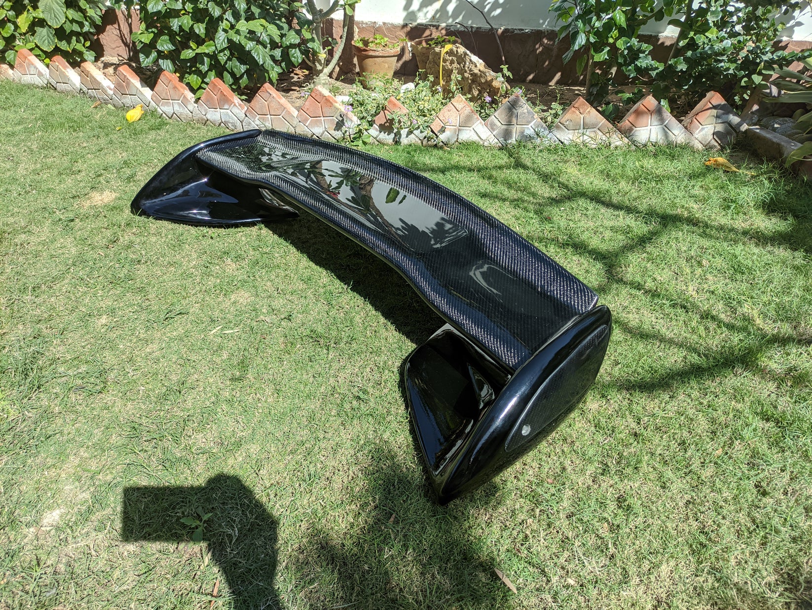 RX7 FD 99 Spec Spoiler w/ Carbon Insert & End Caps – ZK Motoring